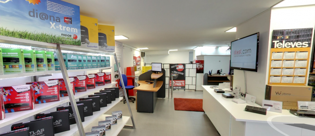 Visita nuestra tienda desde tu PC - Parabólicas diesl.com